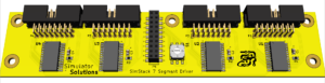 SimStack 7 Segment Expansion Board - Simulator Solutions