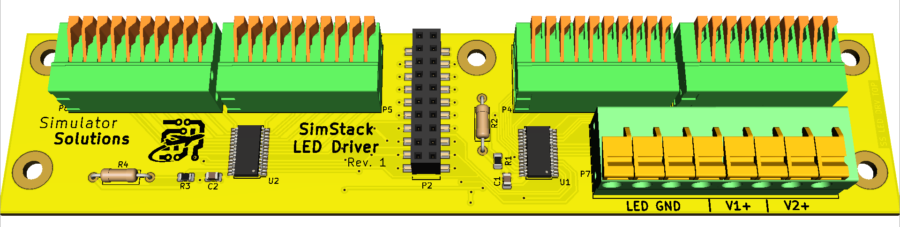 SimStack LED Expansion Board
