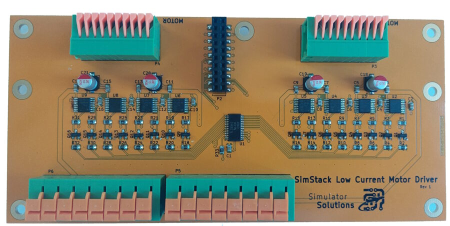 SimStack Motor Driver Expansion Board - Simulator Solutions